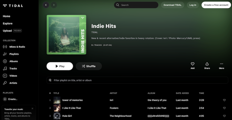Review: TIDAL – A Better Spotify Alternative – A Purple Life